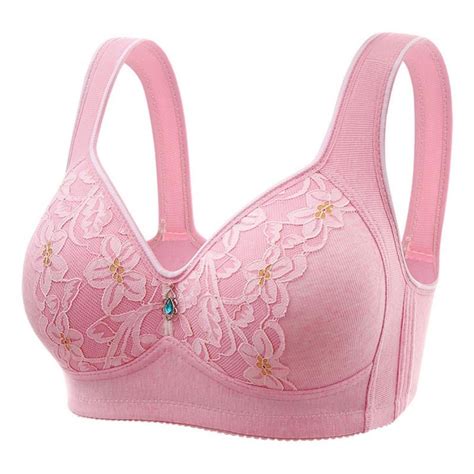 Large Size Thin Section No Steel Ring Front Buckle Bra Gathers