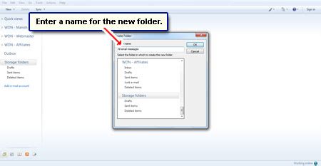 Windows Live Mail Inbox