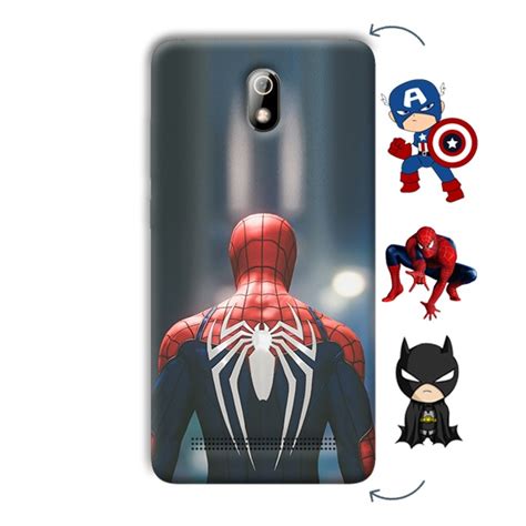 Buy Spider Design Custom Back Case For Comio C1 Pro Online Yourprint