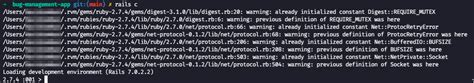 How To Fix Already Initialized Constant Errors Between Gems And
