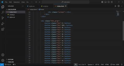 Video Anuj Kumar On Linkedin This Is A Calculator Which I Have Created Using Html Css Or