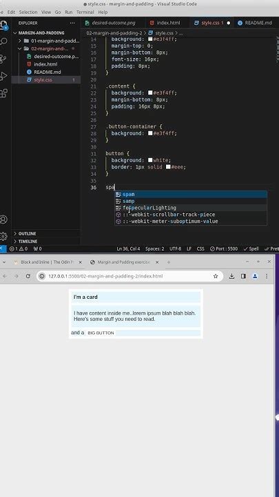 Css Block And Inline Flash Check Shorts Cssbasics Youtube