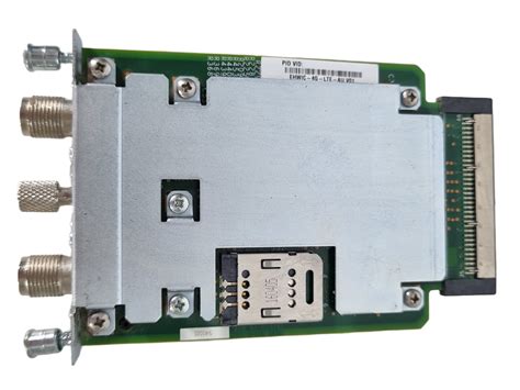 Cisco 4g Lte 2 0 Enhanced High Speed Wan Interface Card Ehwic 4g Lte Au 2x Antennas
