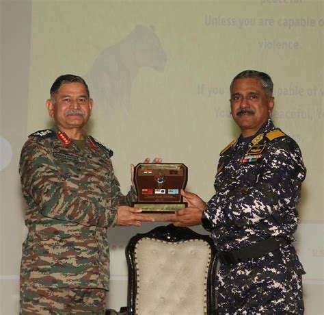 General Upendra Dwivedi Addresses Future Leaders At Milit Pune