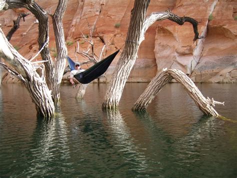Grand Trunk Single Parachute Hammock Parachute Hammock Lake Powell