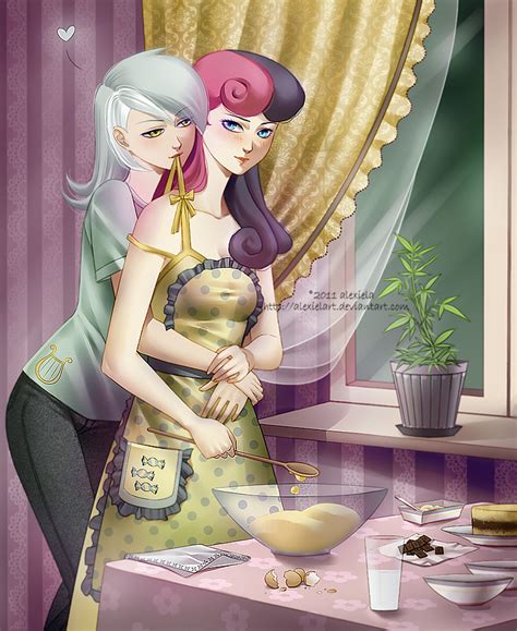 Commission Lyra And Bonbon By Alexielart On Deviantart