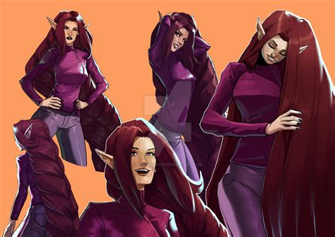 Elaiin Character Sheet Com By Deathking12 On Deviantart