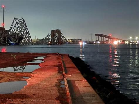 Ponte desmorona após ser atingida por navio nos EUA Rede MRio
