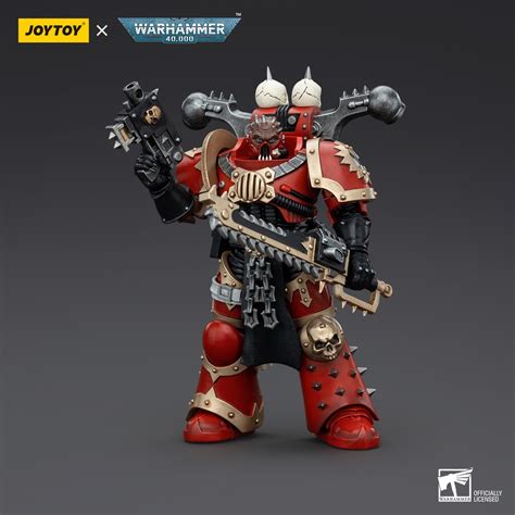 Joytoy Chaos Space Marines World Eaters Khorne Berzerker 7