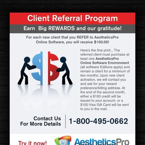 Design Referral Program Flyer Postcard Flyer Or Print Contest