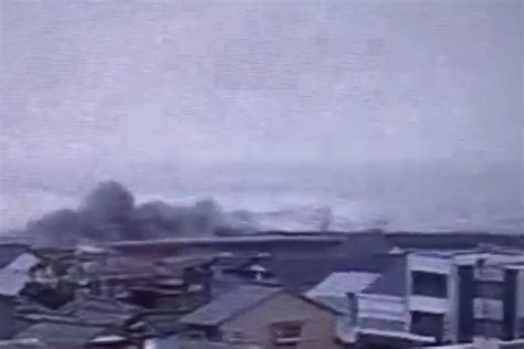 Tsunami Warning Issued After Earthquake Of Magnitude 75 Hit Japan