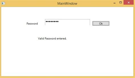 Xaml Passwordbox Xaml 教程