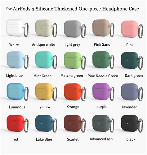 Lac Bleu Pour Airpods Pro 2 Étui Airpods 3 2021 Original En Silicone
