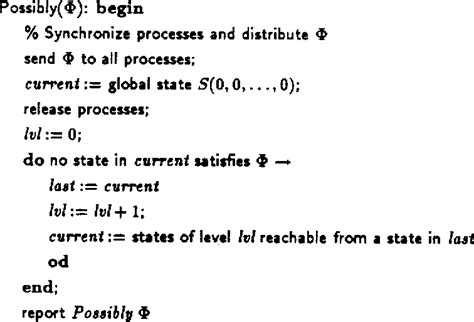 Figure 1 From Consistent Detection Of Global Predicates Semantic Scholar