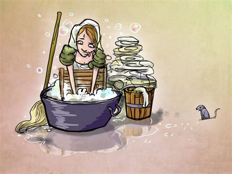 Cinderella Is Cleaning By Lady Kraff On Deviantart