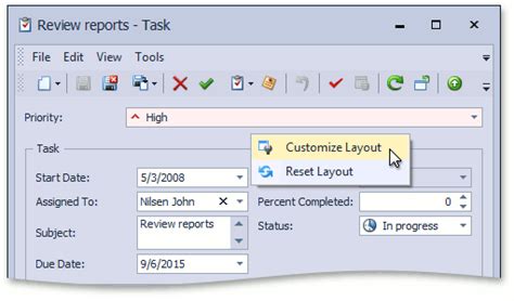 view items layout customization xaf cross platform app ui and web