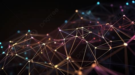언리얼 엔진 5 스타일로 3d 추상 배경 그림 광택 현대 Bokeh 신경총 기하학 고화질 사진 사진 배경 일러스트 및 사진