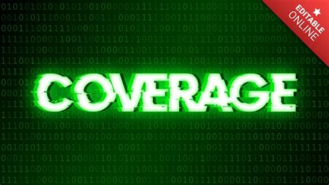 Coverage Hack Style Text Effect Generator