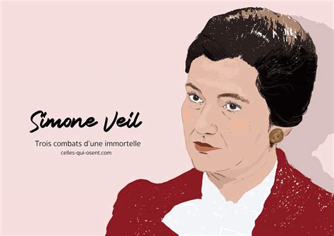 Simone Veil 3 Combats Dune Immortelle Celles Qui Osent