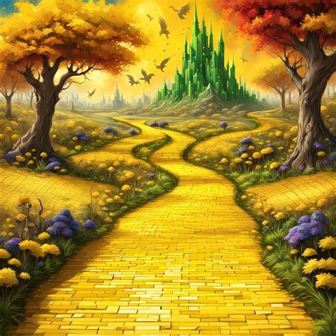 Yellow Brick Road Backdrop