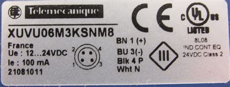 New Telemecanique Xuvu06m3ksnm8 Ultrasonic Label Fork Sensor Sb Industrial Supply Inc