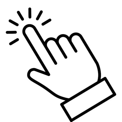 Premium Vector Cursor IconsClickable Cursor Icons Pointer Mouse Cursor Clicking Hand Pointing