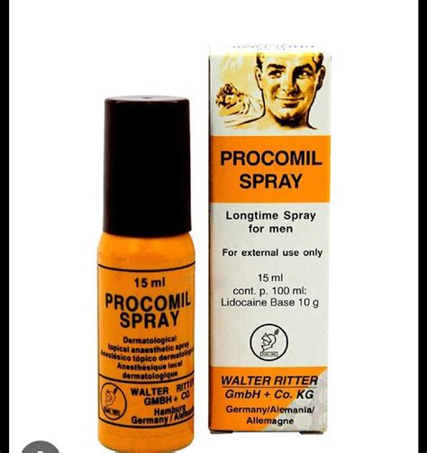 Procomil Men Delay Spray 15ml Last Longer Sex Strength Ben Bargen