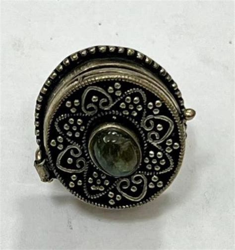 Round Antique Brass Ring Gender Unisex Color Silver At Rs 1000