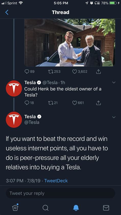 I Really Like The New Tesla Twitter Account R Teslamotors
