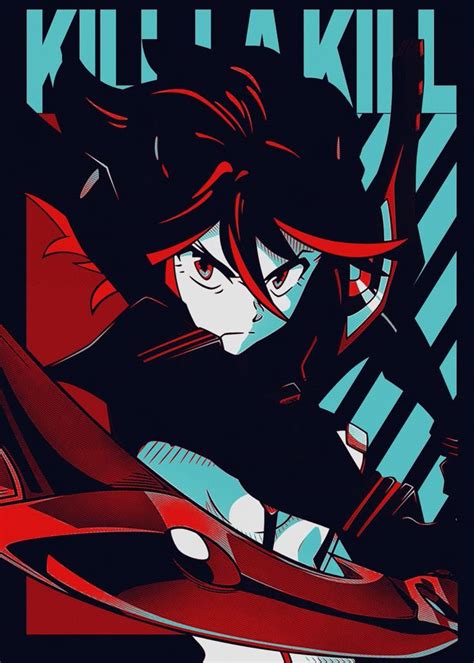 Kill La Kill Poster Modern Poster Layouts