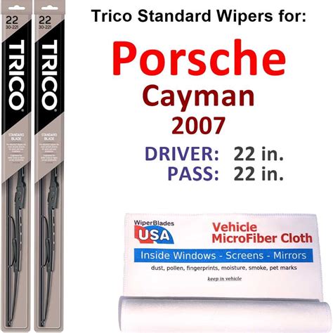 2007 Porsche Cayman Wiper Blades Set Of 2 Walmart