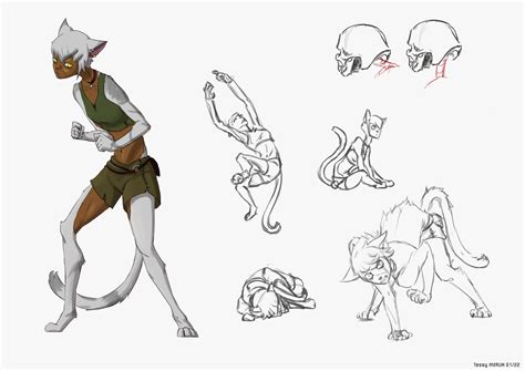 Tessy Merlin Half Cat Girl