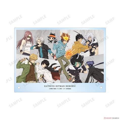 Katekyo Hitman Reborn Especially Illustrated Assembly Training Ver A Acrylic Stand Panel