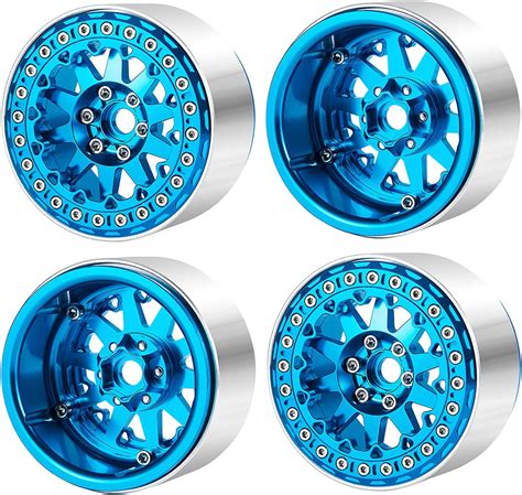 Amazon 1 10 RC Crawler 2 2 Beadlock Wheels 4PCS TRX4 Metal 1 9