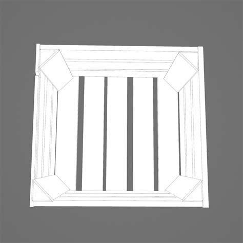 나무 상자 3d 모델 4 Fbx Unknown Obj Free3d