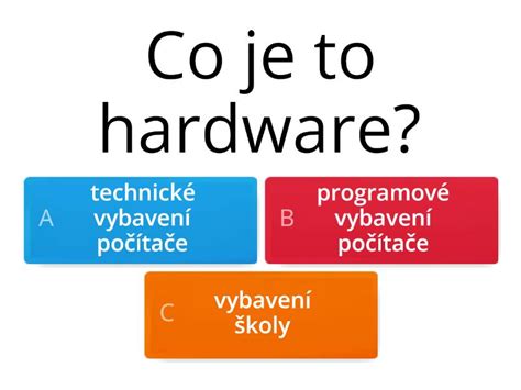 Hardware Quiz