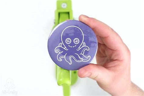 Button Template In 4 Sizes Free Download AB Crafty