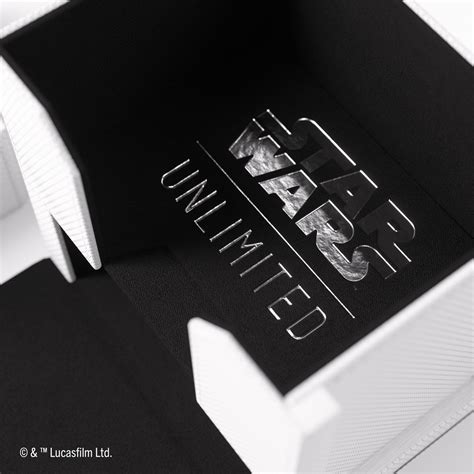 Star Wars Unlimited Gamegenic Star Wars Unlimited Deck Pod White