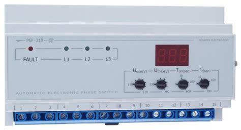 Автоматический переключатель фаз Новатек-Электро ПЭФ-319 30А в интернет ...