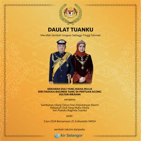 Sambutan Ulang Tahun Hari Keputeraan Rasmi Kebawah Duli Yang Maha Mulia