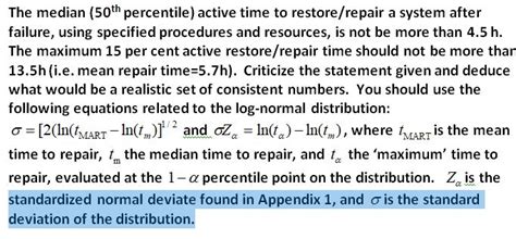 Solved The Median 50th Percentile Active Time To