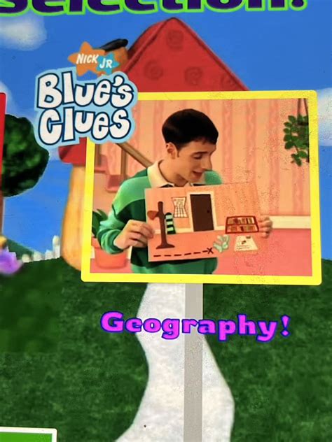 Pin By Jamielynn On Geography Blues Clues Blues Clues Nick Jr