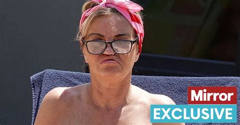 Danniella Westbrook Sunbathes Topless Ahead Of Latest Huge Boob Job And More Surgery Mirror Online