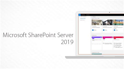 the official microsoft sharepoint server 2019 is released machsol