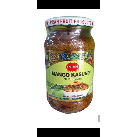 Pran Mango Kasundi Pickle 400g Shopee Malaysia