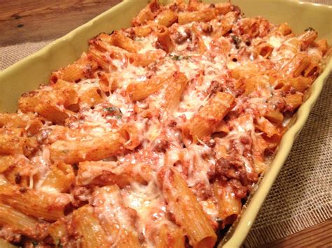 Baked Ziti With Ground Beef