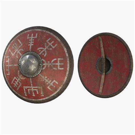 Fantasy Shield Rpg Lenticular Round Viking Heater Medieval Templar
