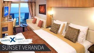 Celebrity Solstice Sunset Veranda Stateroom Full Wa Doovi