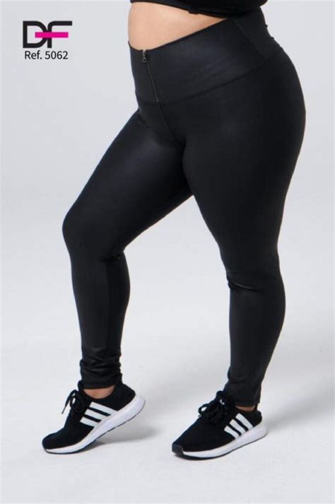 Licras Tipo Cuero En Talla Plus Kirios Colombia Licras Deportivas