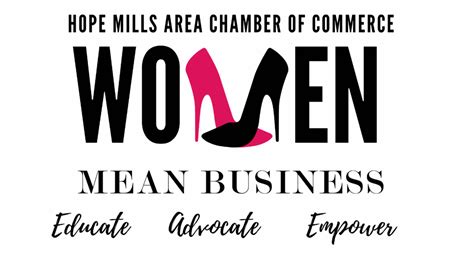Hope Mills Area Chamber Prepares For 2024 Women Mean Business Brunch